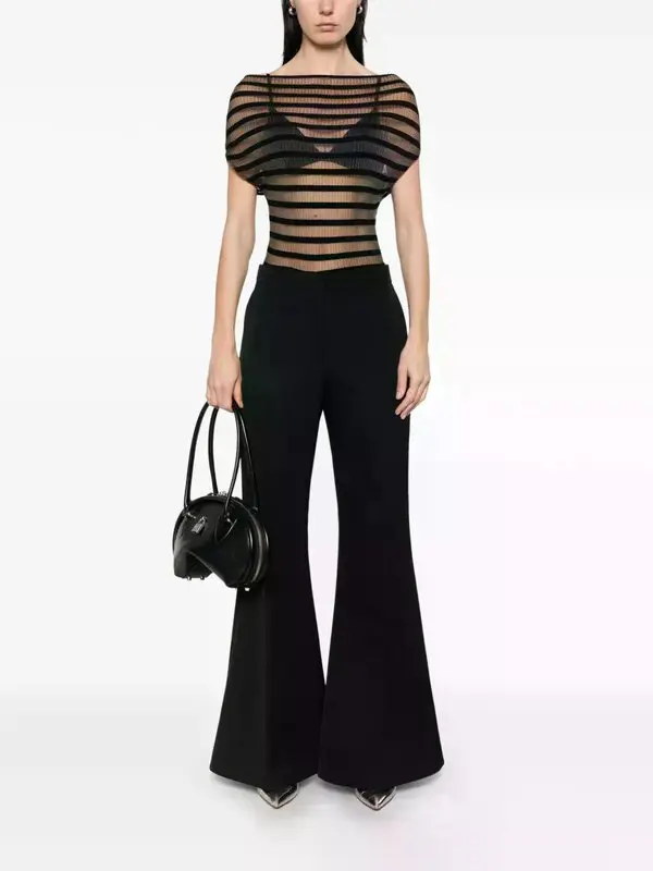 Givenchy Flared Trousers - Black