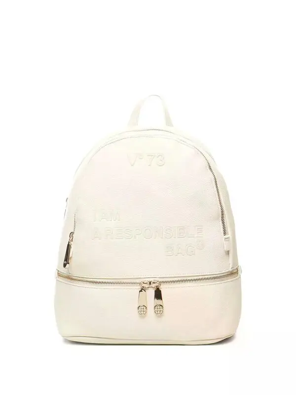 V°73 Embossed Logo Backpack