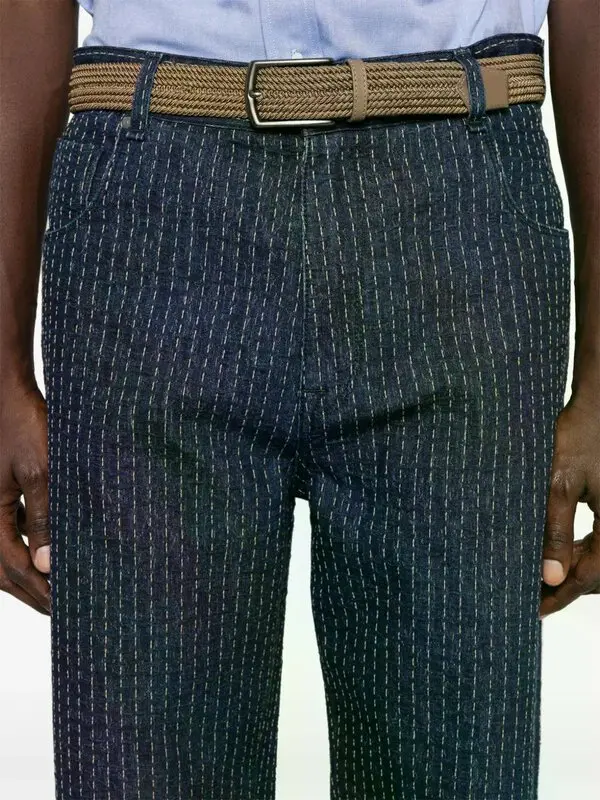 Fendi Topstitching Jeans