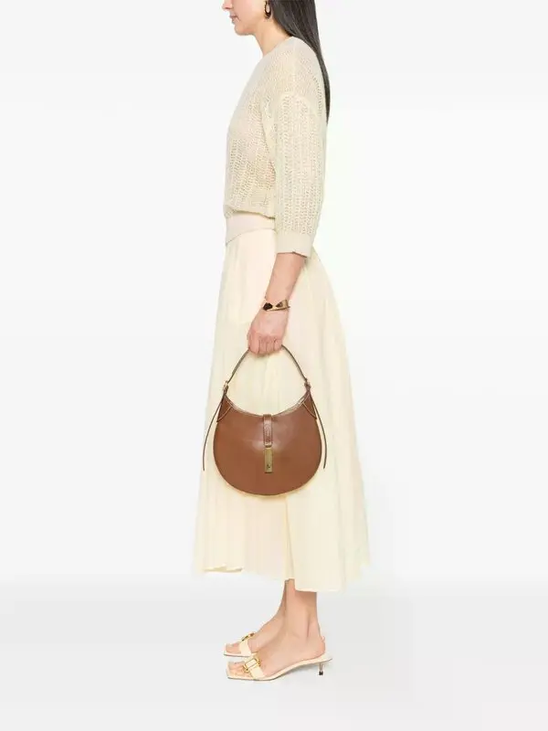 Polo Ralph Lauren Polo Id Leather Shoulder Bag - Brown