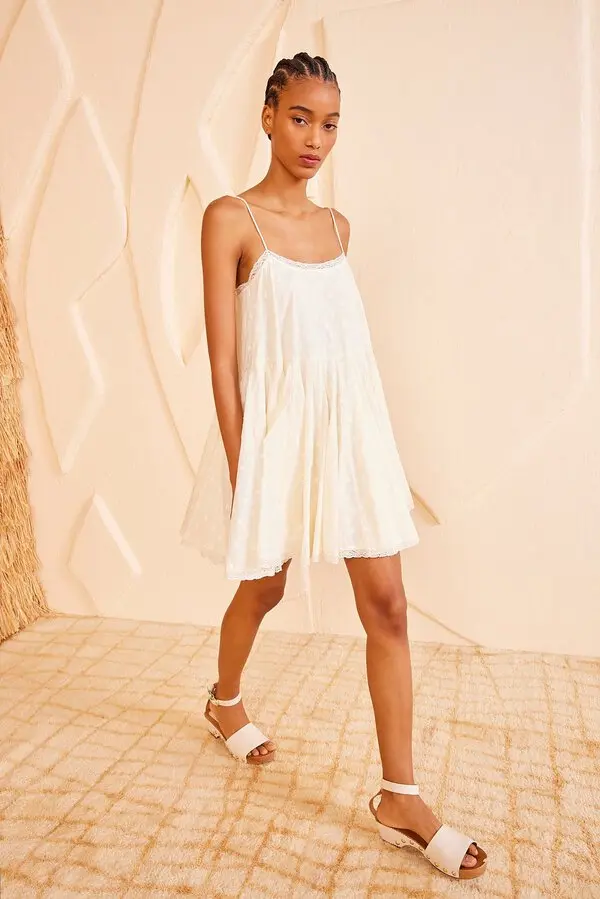 Ulla Johnson Beatriz Dobby Mini Dress