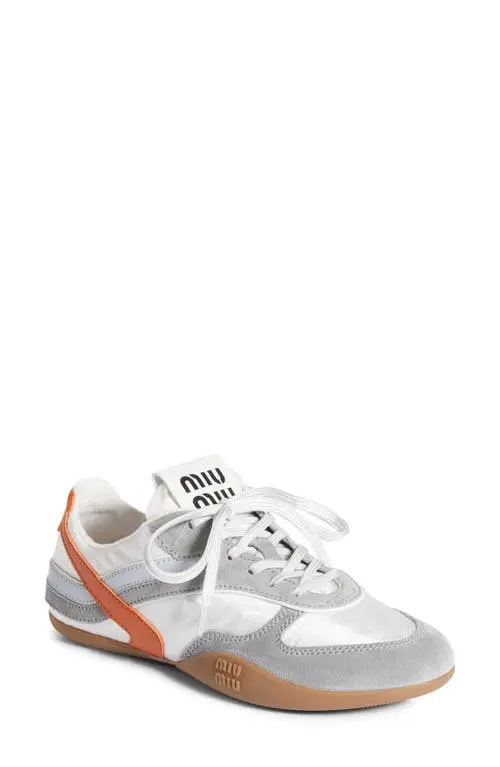 Miu Miu Gymnasium Low-top Sneakers - White