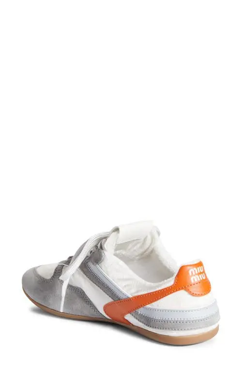 Miu Miu Gymnasium Low-top Sneakers - White
