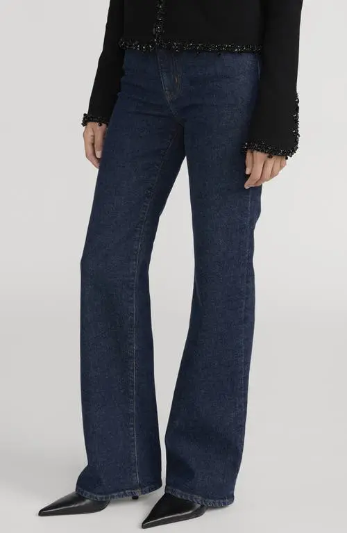 FRAME The Pixie Arrow High-waist Bootcut Jeans - Taboo