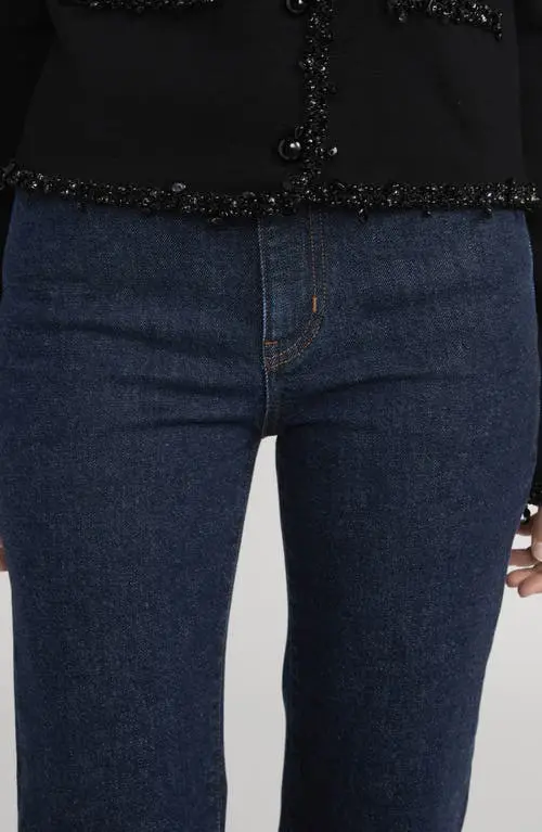 FRAME The Pixie Arrow High-waist Bootcut Jeans - Taboo