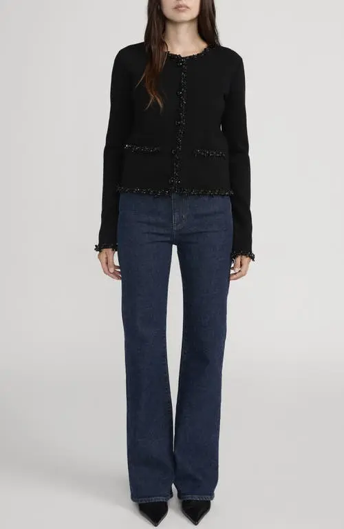 FRAME The Pixie Arrow High-waist Bootcut Jeans - Taboo