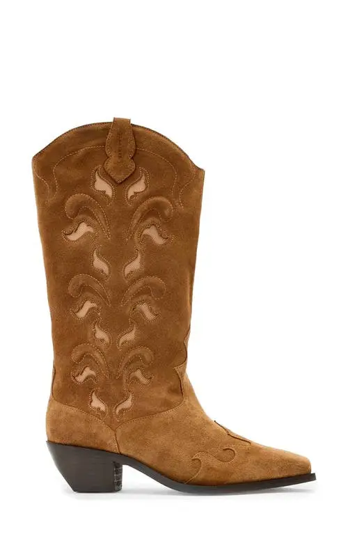 ALLSAINTS Dolly Western Boots - Etch Tan Brown