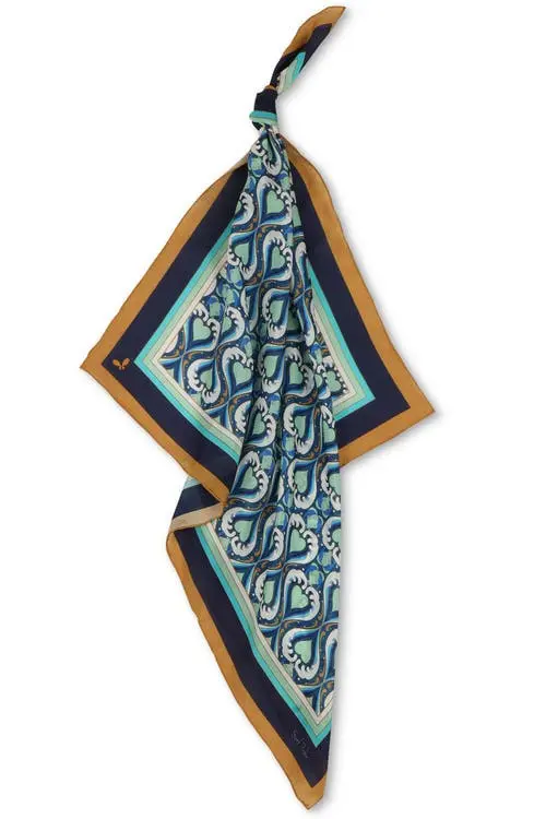 Henelle Cotton Bandana - Surfrider Wave