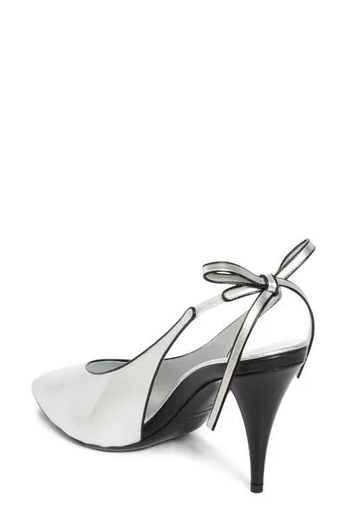 Miu Miu Pointed Toe Slingback Pumps