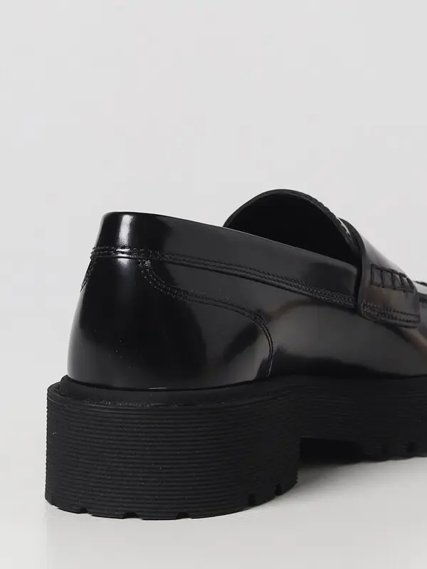 Hogan Leather Platform Loafers