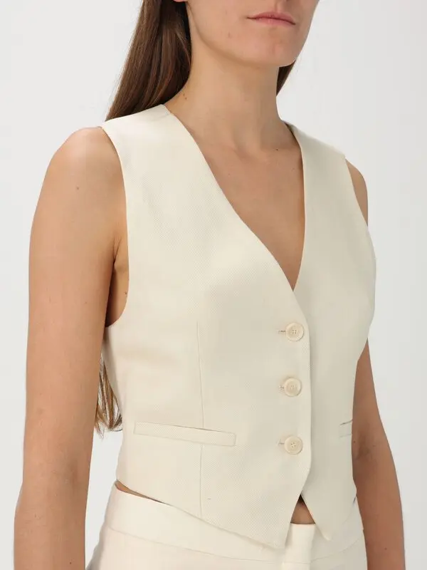 DONDUP Waistcoat - Milk