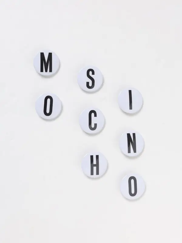 Moschino Brooch - White