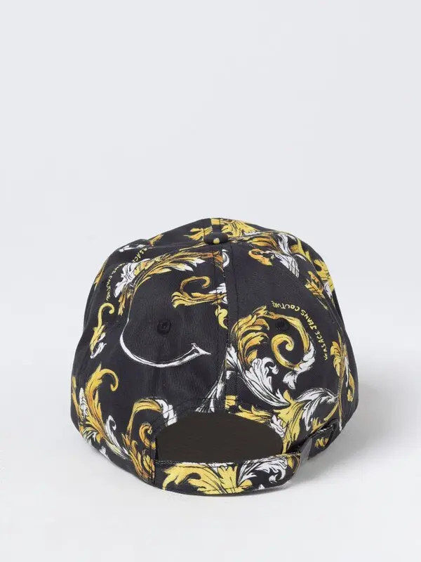 Versace Printed Baseball Cap - Black