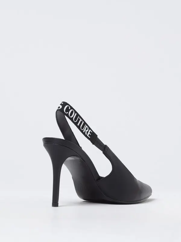 Versace Slingback Pumps - Black