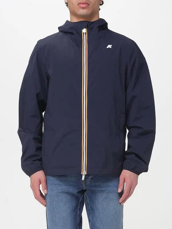 K-WAY Zip-up Hooded Jacket - Blue