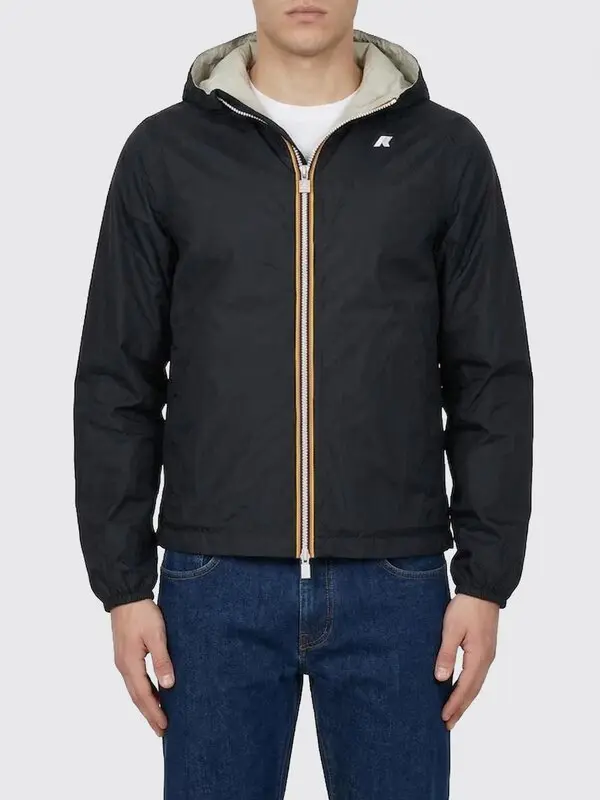 K-WAY Zip-up Hooded Jacket - Blue