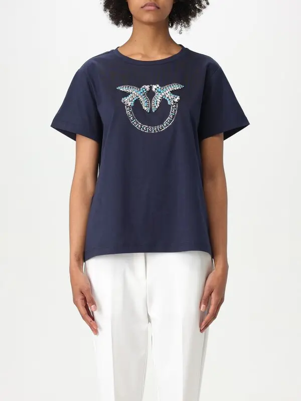 Pinko Embellished Crewneck T-shirt
