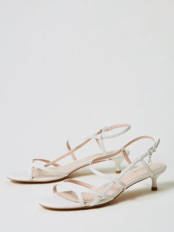 TWINSET Strappy Heeled Sandals
