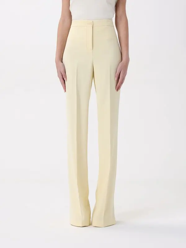 TWINSET Wide Leg Trousers - Butter