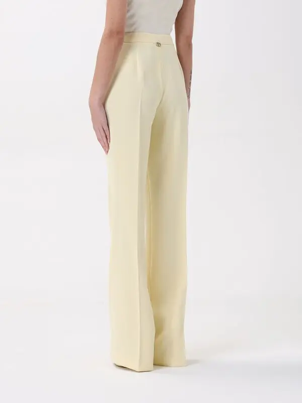 TWINSET Wide Leg Trousers - Butter