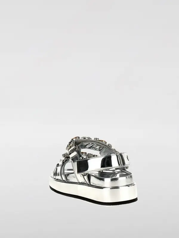 Tory Burch Embellished Heeled Platform Sandals