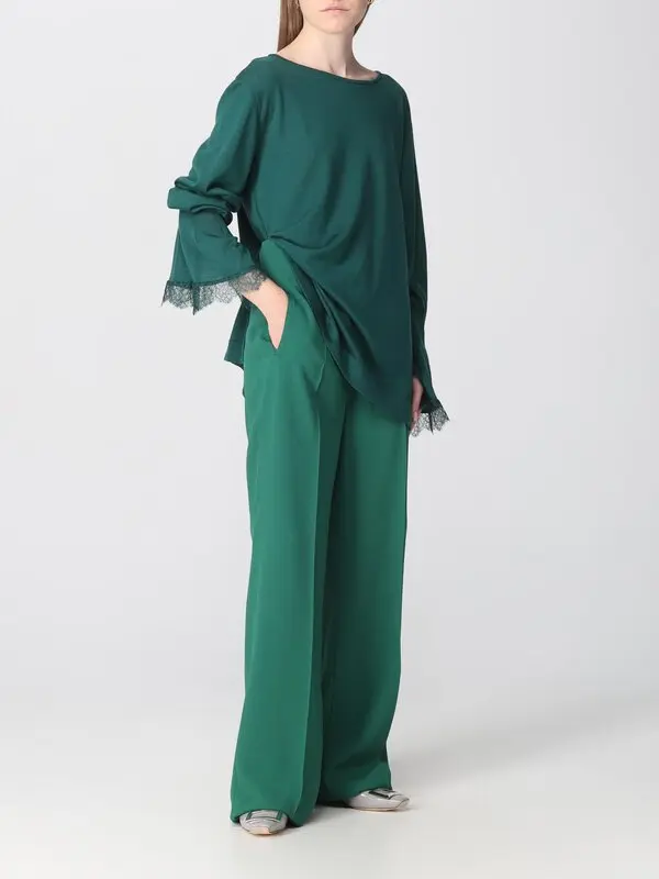 Alberta Ferretti Tailored Wide Leg Trousers