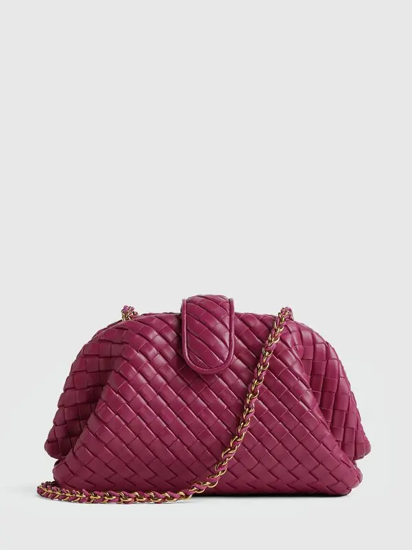 Bottega Veneta Clutch - Violet