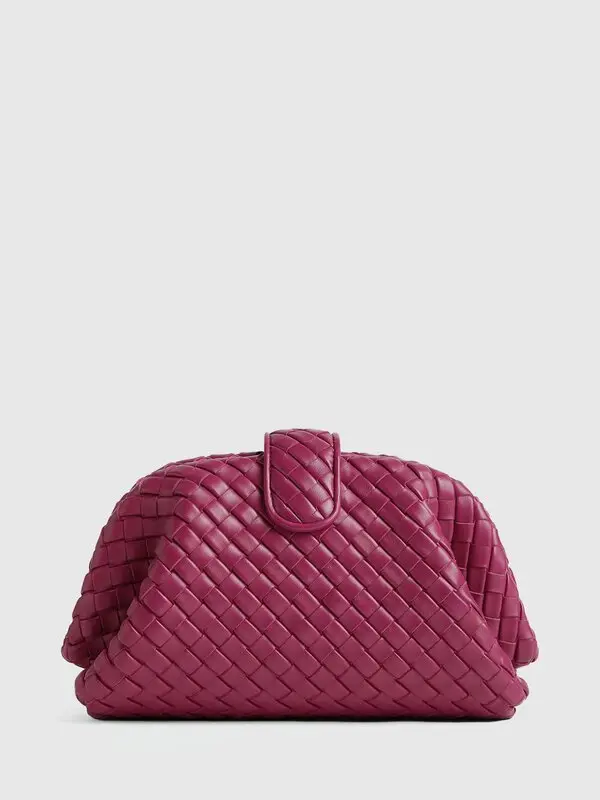 Bottega Veneta Clutch - Violet