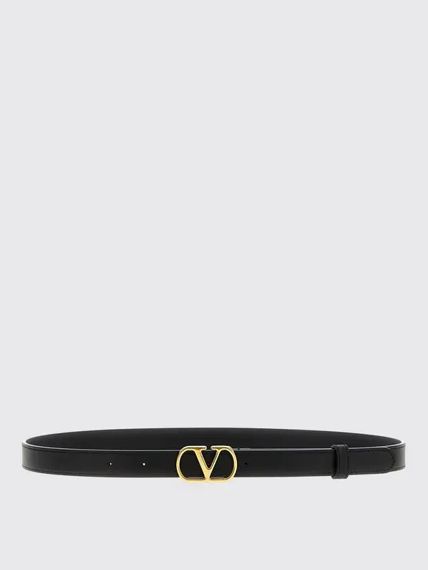 Valentino Garavani Vlogo Belt - Black