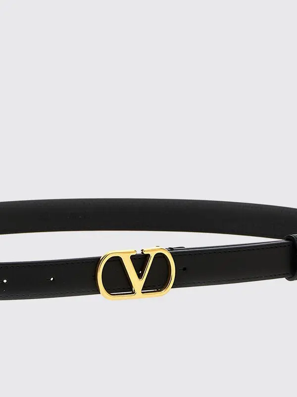 Valentino Garavani Vlogo Belt - Black