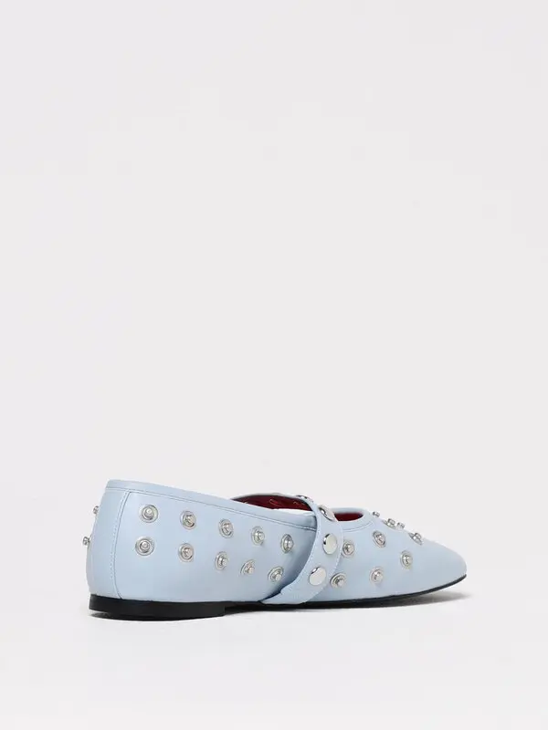 Stella McCartney Studded Ballet Flats - Gnawed Blue
