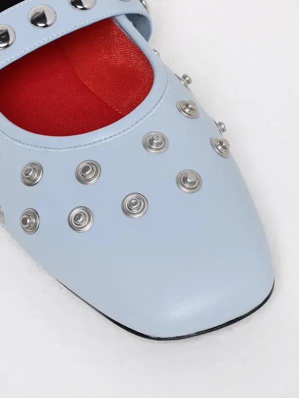 Stella McCartney Studded Ballet Flats - Gnawed Blue