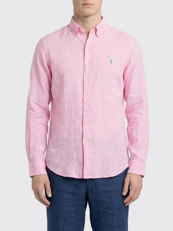 Polo Ralph Lauren Linen Casual Shirt - Pink
