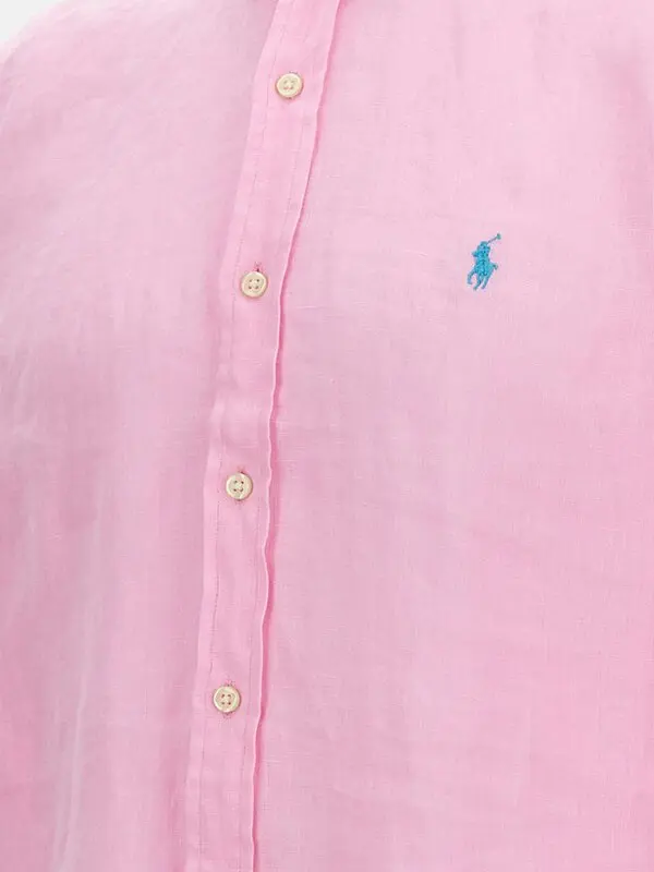 Polo Ralph Lauren Linen Casual Shirt - Pink