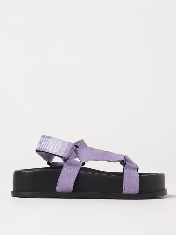 Moschino Flat Sandal - Lilac