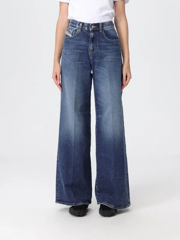 DIESEL® Wide Leg Jeans - Blue