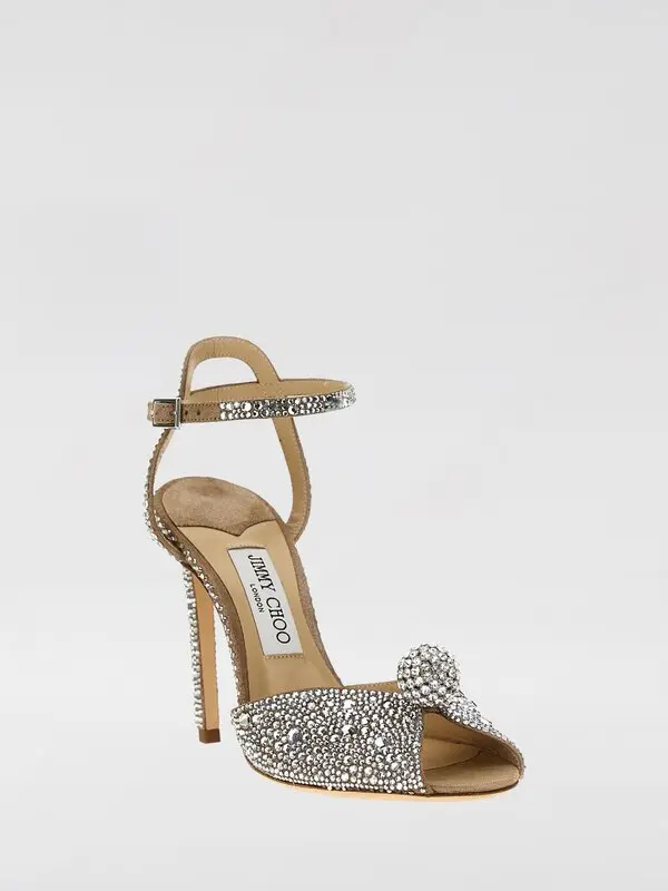 JIMMY CHOO Embellished High Heel Sandals