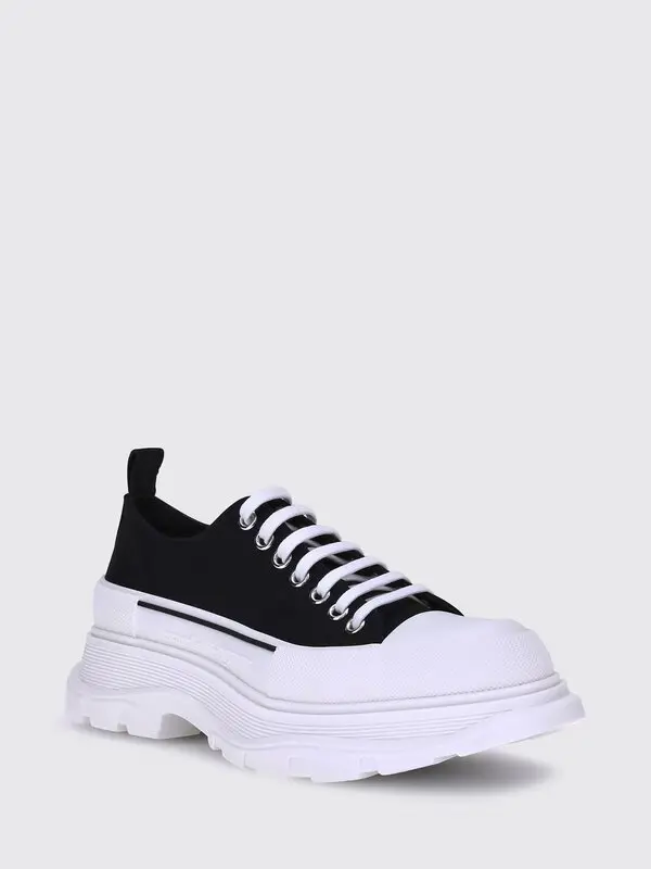 Alexander McQueen Tread Slick Cotton Canvas Sneakers