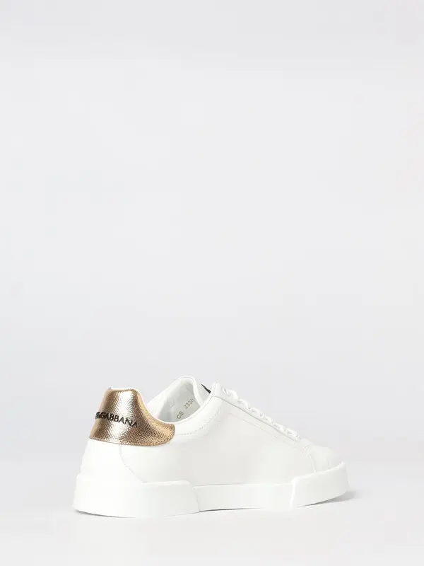 Dolce & Gabbana Portofino Monogram Trainers - White