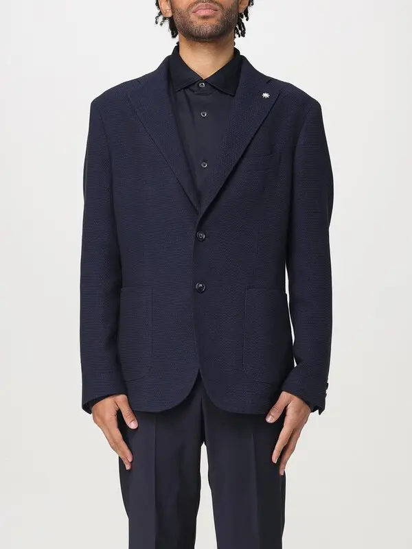 MANUEL RITZ Single Breasted Blazer