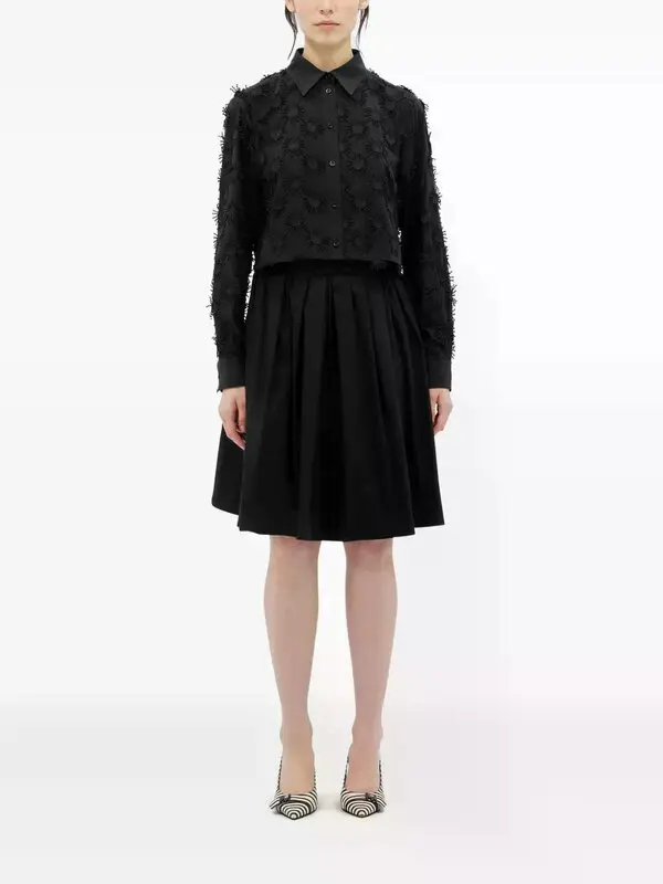 MSGM Stretch-cotton Skirt
