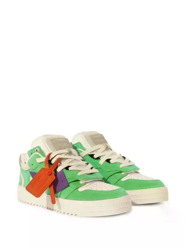 Off-White Arrow Sneakers - Green