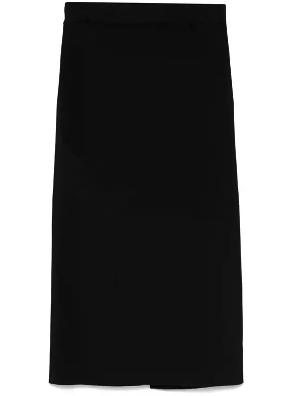 P.a.r.o.s.h Ribbed Midi Skirt