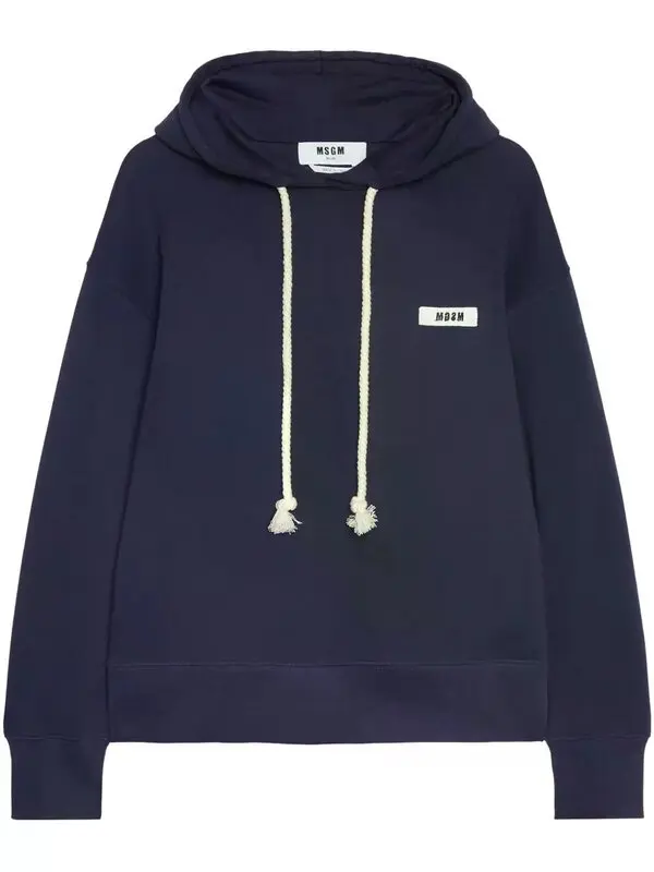 MSGM Logo-patch Hoodie