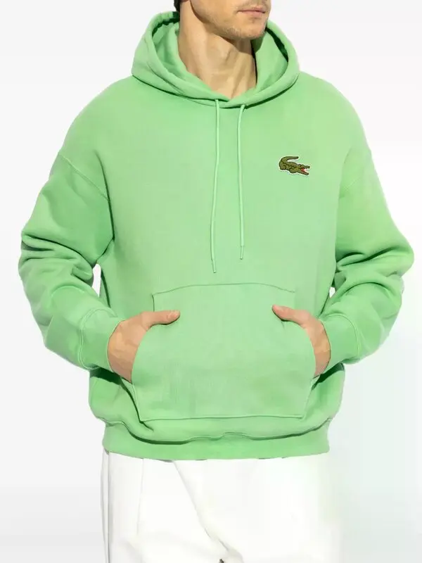 Lacoste Logo-appliqué Hoodie
