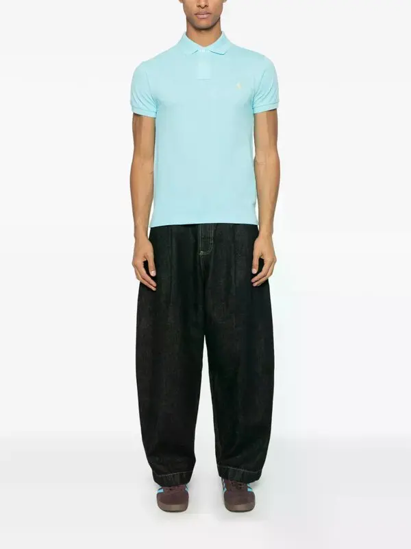 Polo Ralph Lauren Polo Pony-embroidered Polo Shirt - Blue