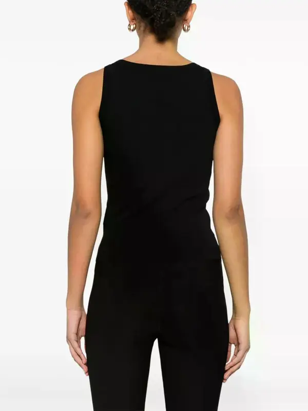 Max Mara Pentola Tank Top - Black