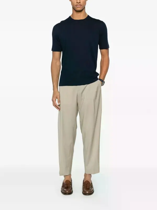BRIGLIA 1949 Pleated Trousers - Neutrals