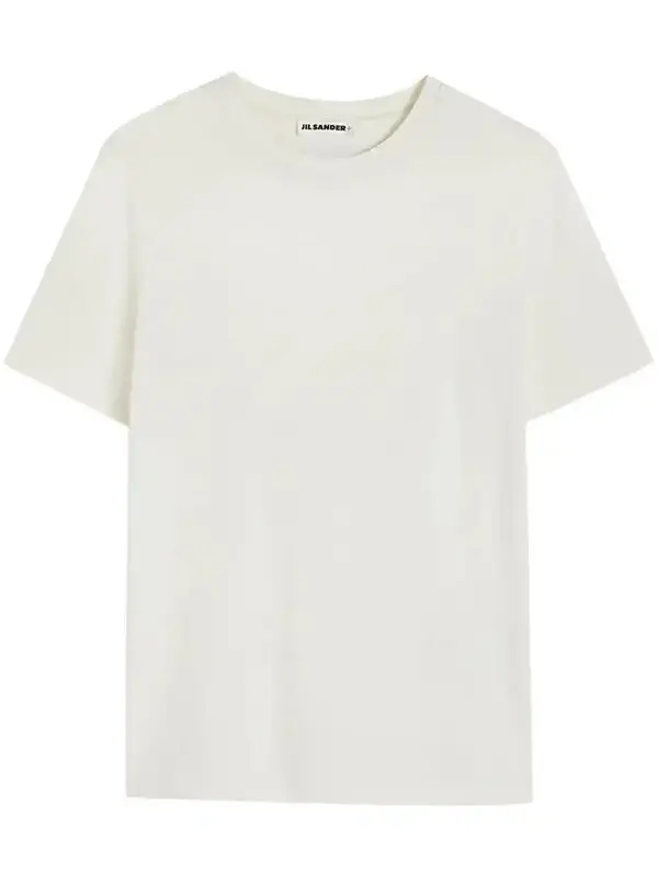 Jil Sander Cotton Crew-Neck T-Shirt - White | Editorialist