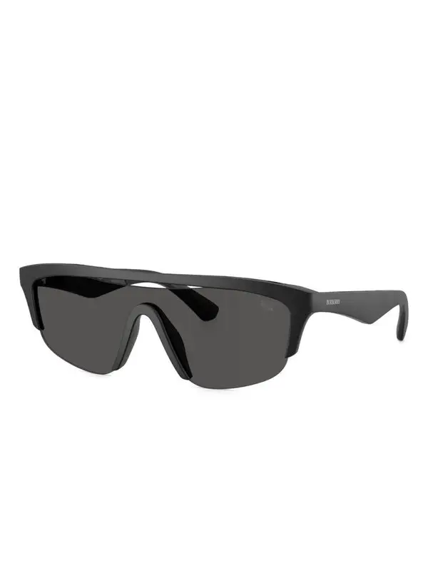 Burberry Shield-frame Sunglasses - Black